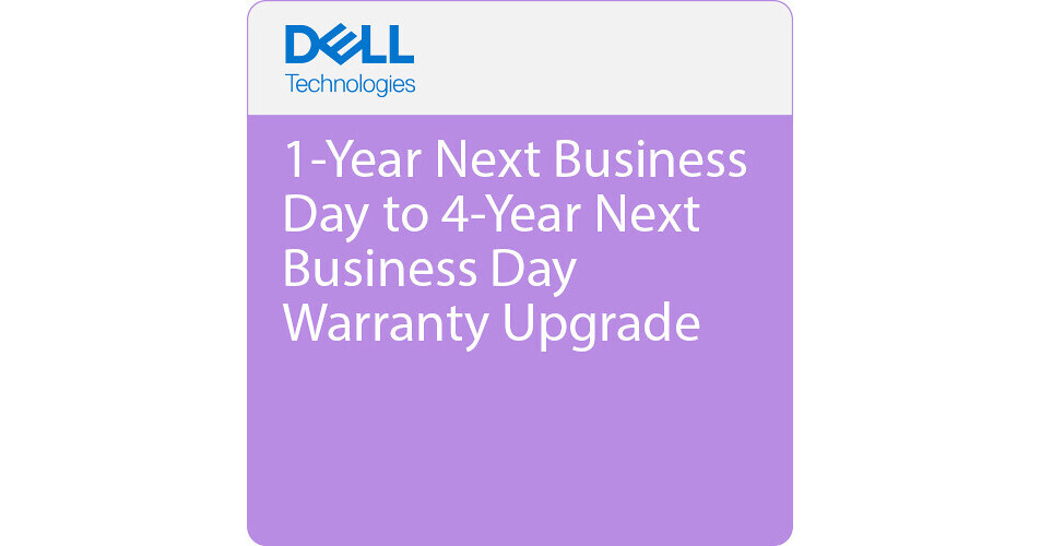Dell 1-Year Next Business Day to 4-Year Next Business 714-0510