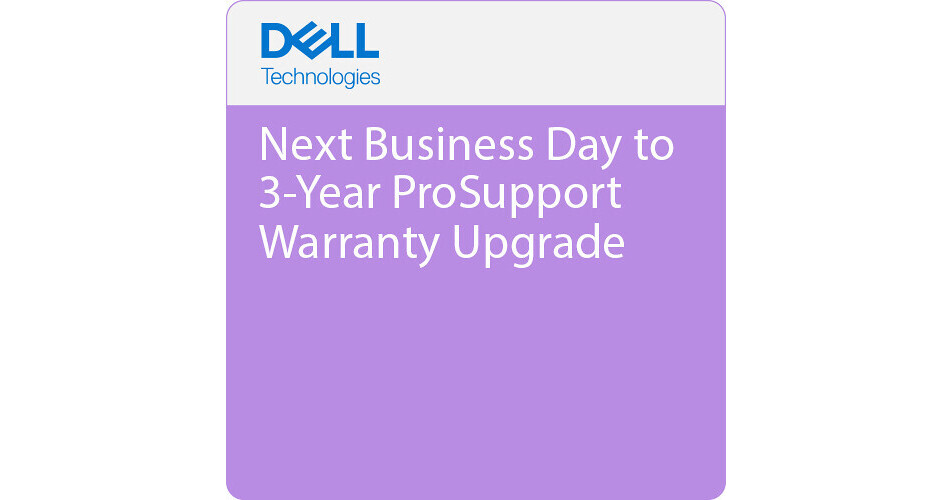 Dell 3-Year Next Business Day to 3-Year ProSupport 716-0836 B&H