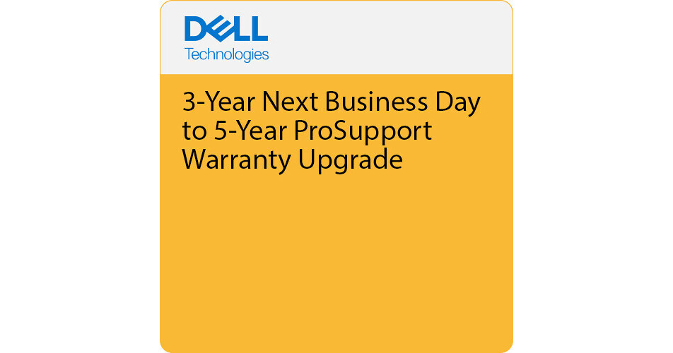 Dell 3-Year Next Business Day to 5-Year ProSupport 718-2735 B&H