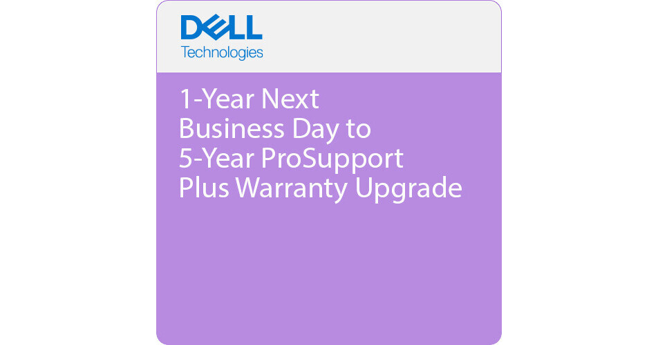 Dell 1-Year Next Business Day to 5-Year ProSupport Plus 808-3130