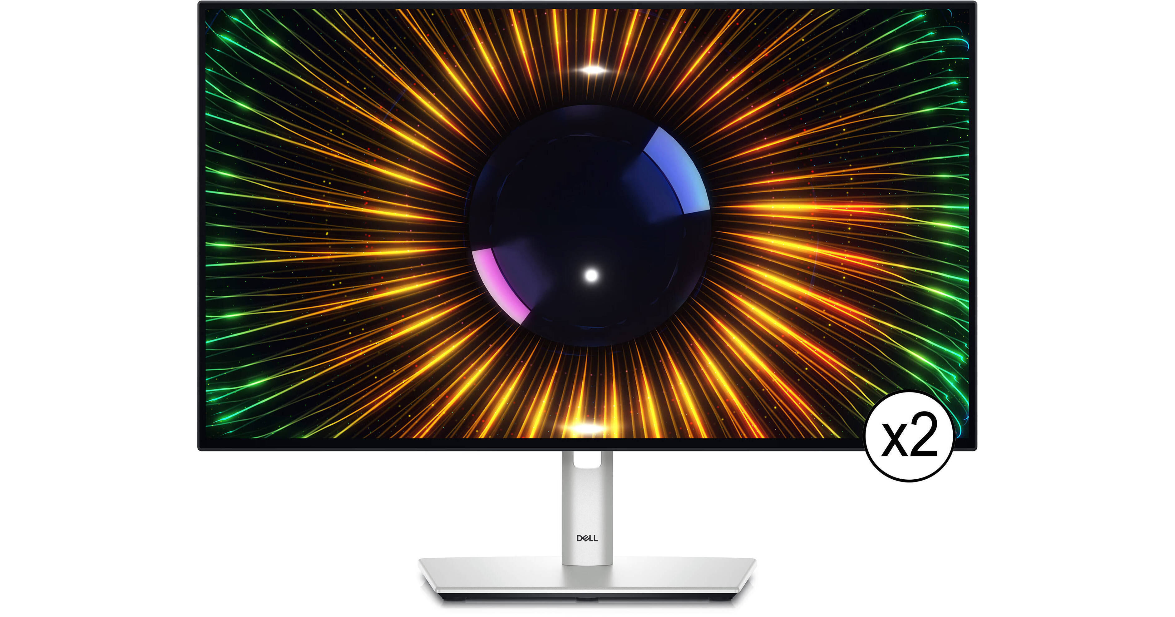 Dell Dual Dell UltraSharp 23.8" 120 Hz Monitor Kit B&H Photo