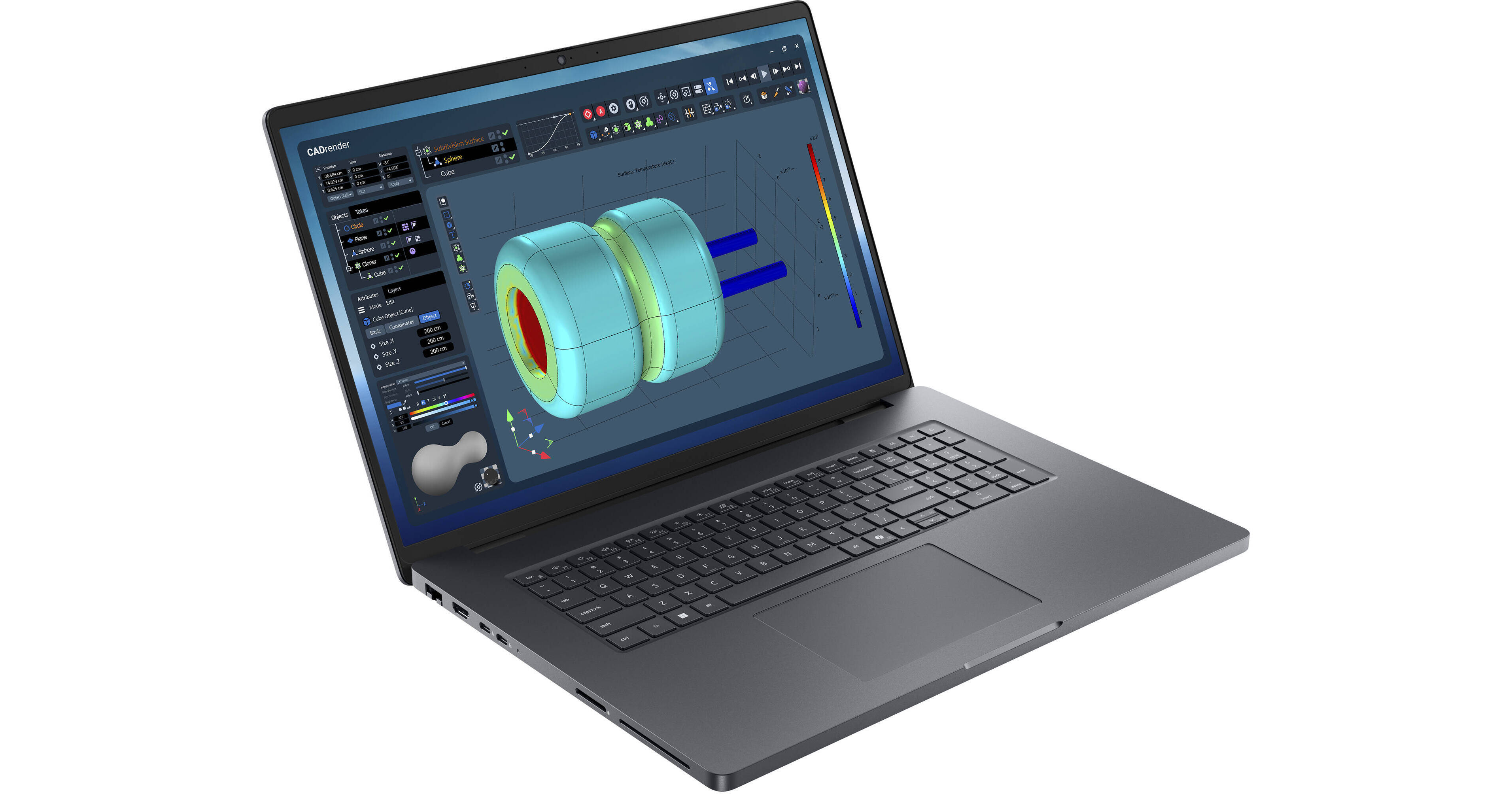 Dell 18" Pro Max 18 Plus Notebook KH15K B&H Photo Video