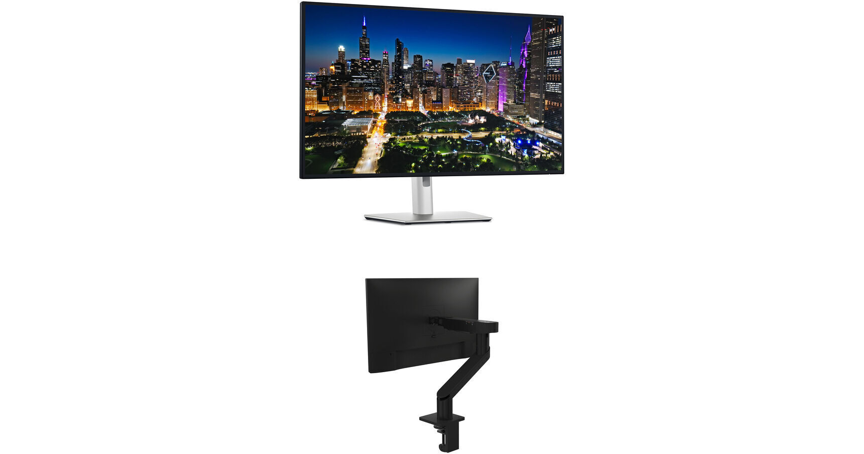 Dell UltraSharp 31.5" 4K HDR 120 Hz Monitor & Monitor Arm Kit
