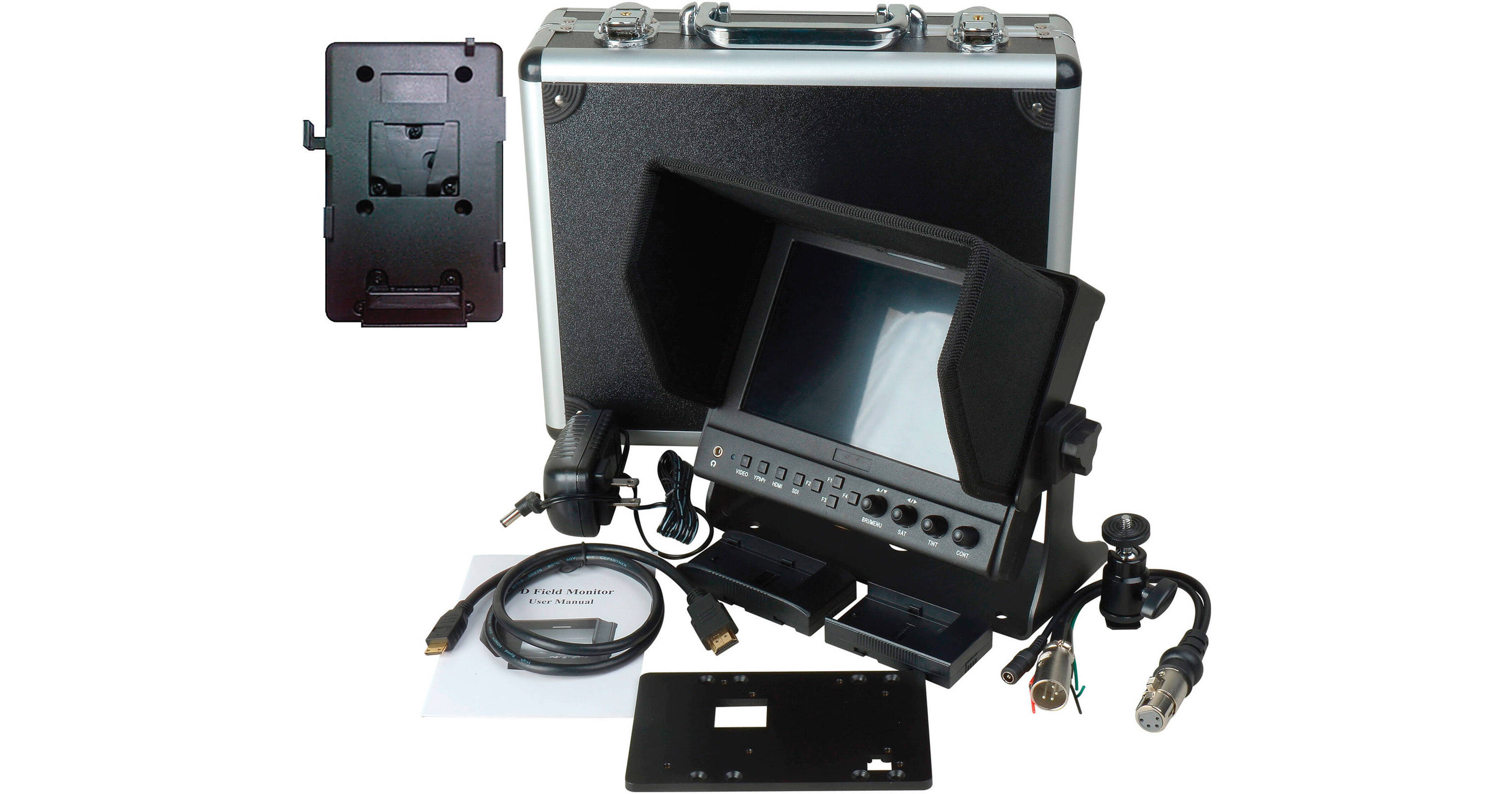 Delvcam DELV-WFORM7SDIVM 7" Camera-Top SDI DELV-WFORM7SDIVM B&H