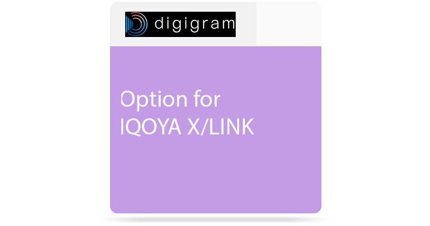 Digigram 2-Stereo/4-Mono Option for X/LINK-AES67 LD234400101 B&H
