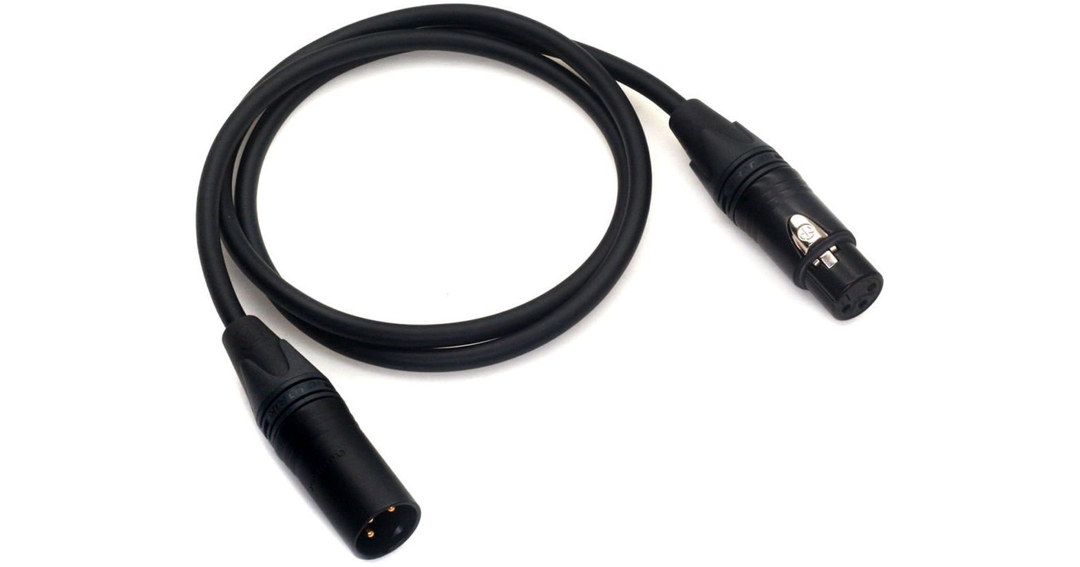 DigitalFoto Solution Limited 3-Pin XLRM to 3-Pin XLRF S60XLR-1M