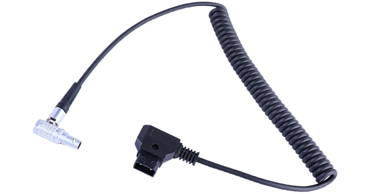 DigitalFoto Solution Limited Coiled D-Tap to Right-Angle ZZ09