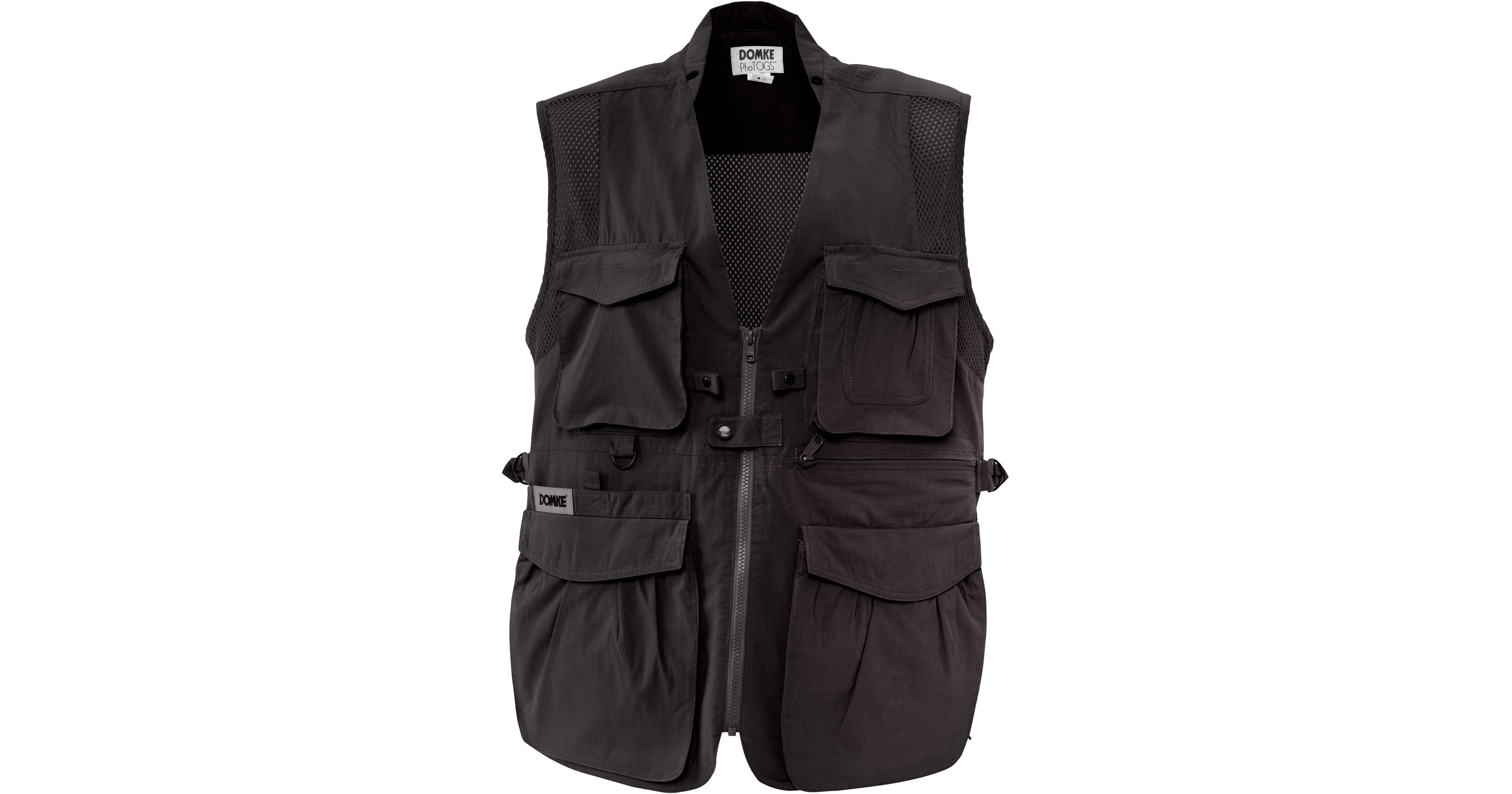 Domke PhoTOGS Vest (Small, Black) VEST-BLACK-SM B&H Photo Video