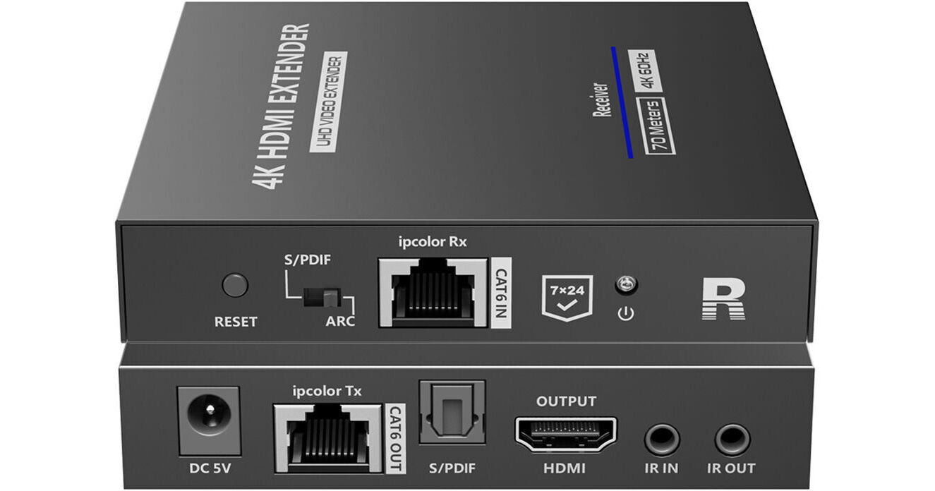 DVDO 4K60 Cascading Extender HDMI-over-Cat DVDO-CAT4K-70-CC-RX