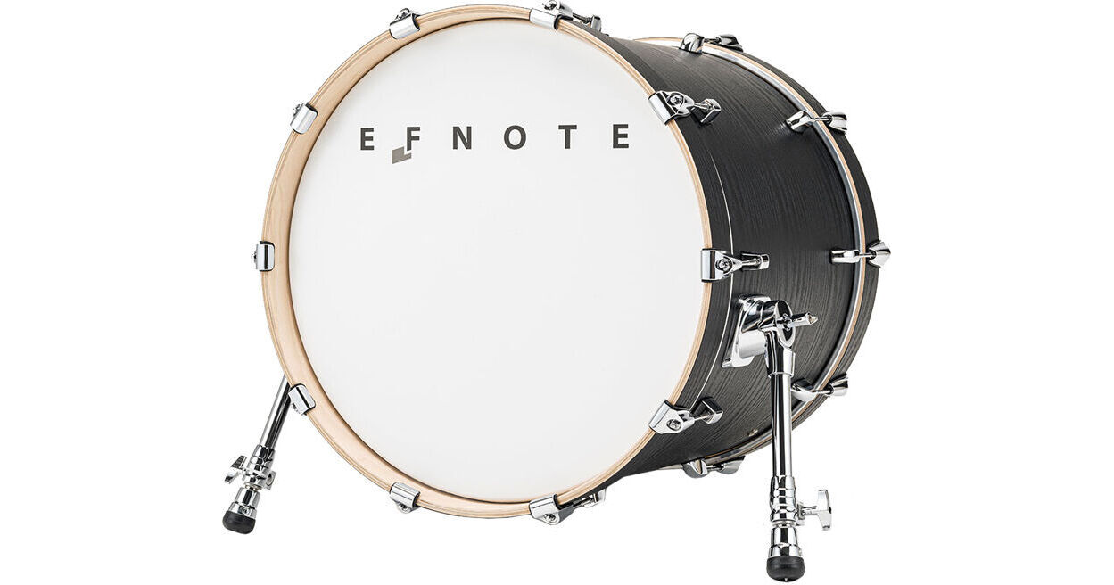 E F NOTE Electronic Kick Drum (20", Black Oak) EFD-K2015-BO B&H