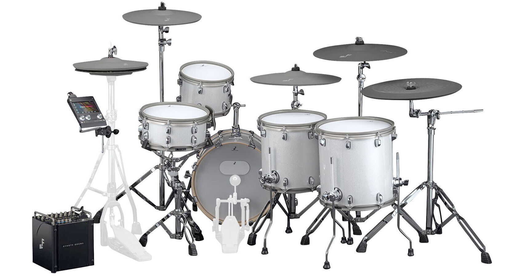E F NOTE Pro 503 5-Piece Electronic Drum Kit (Power Set) B&H