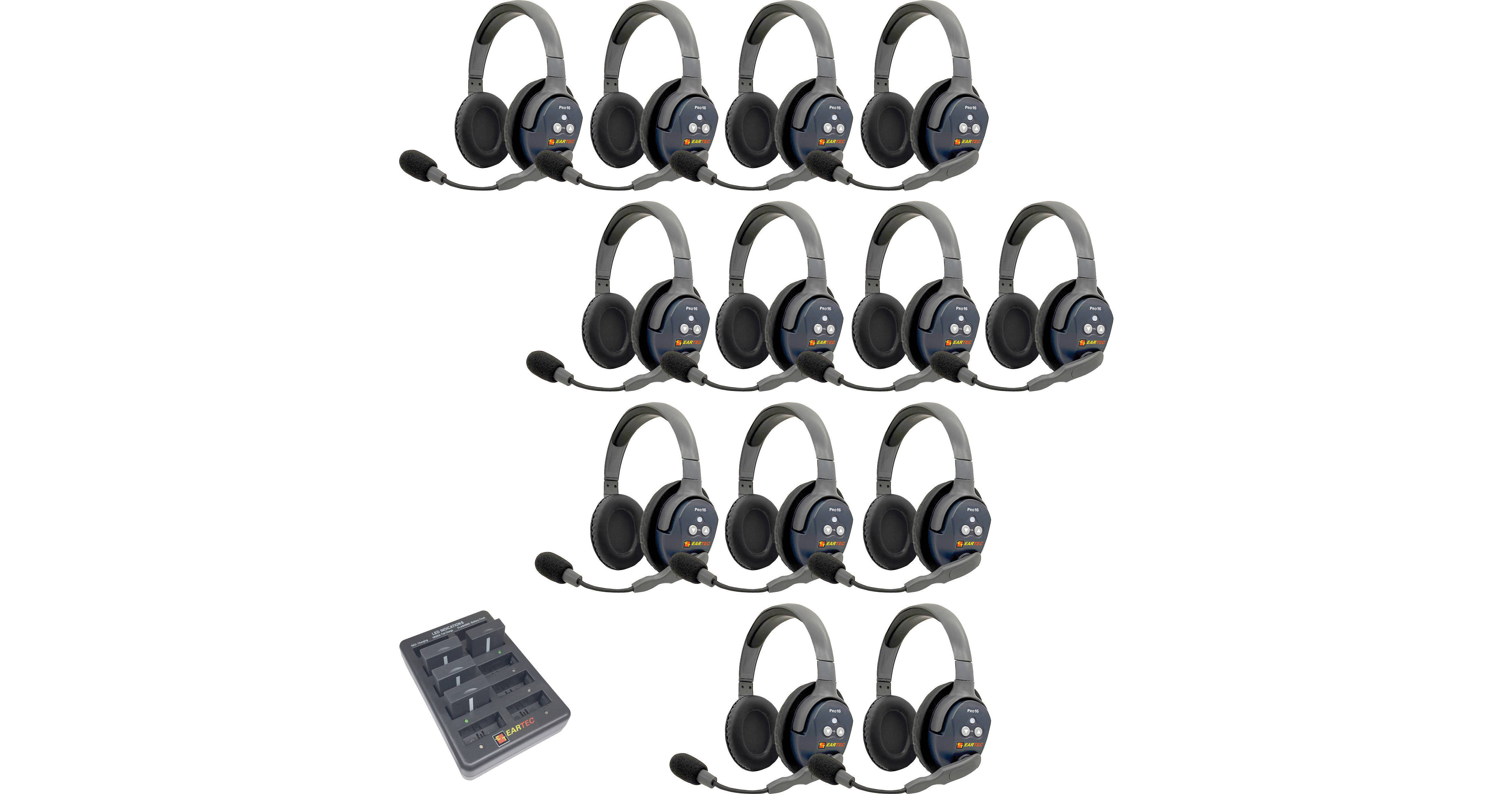 Eartec UltraLITE Pro16 Long-Range Dual-Channel Full-Duplex
