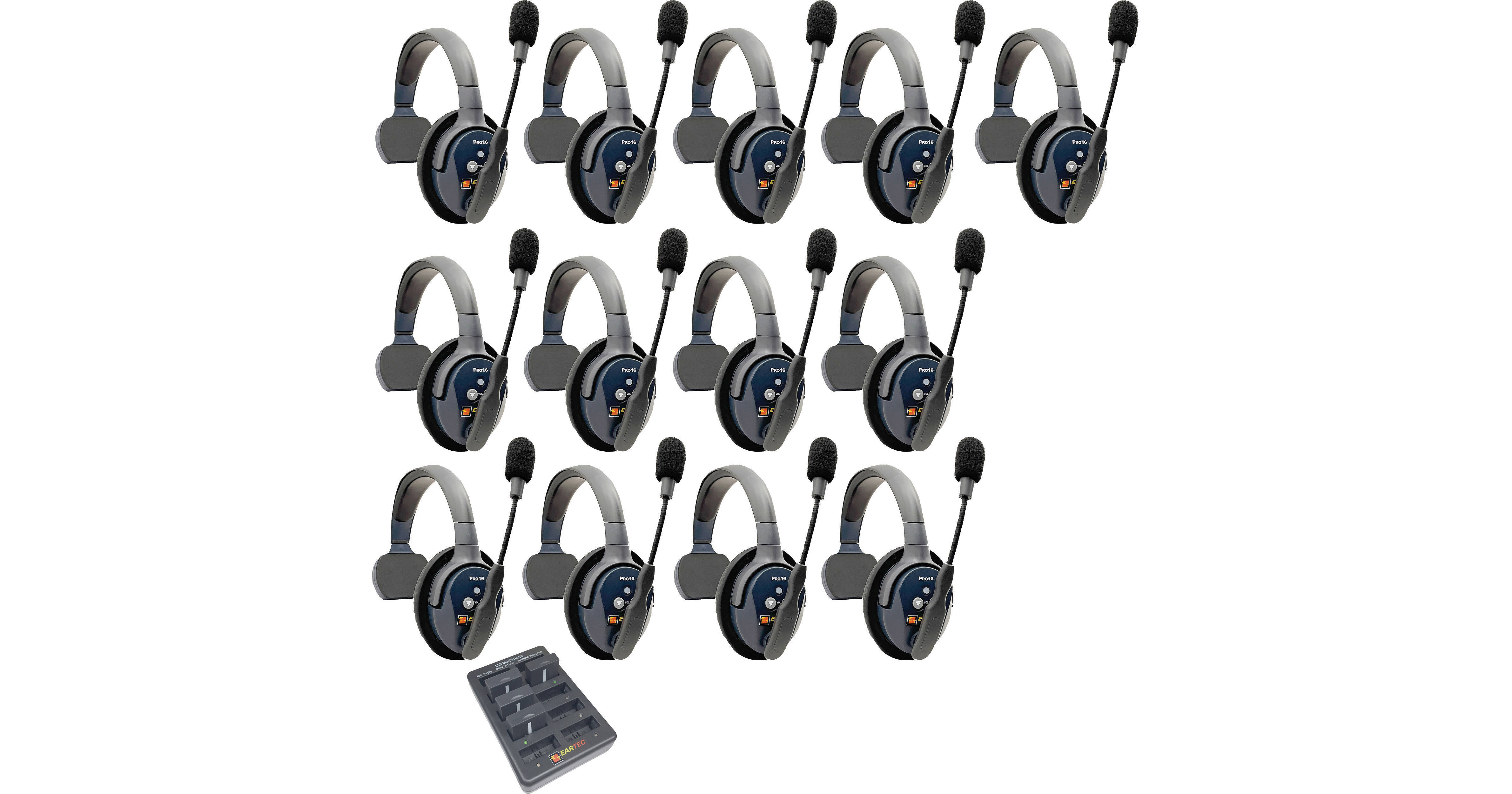 Eartec UltraLITE Pro16 Long-Range Dual-Channel Full-Duplex