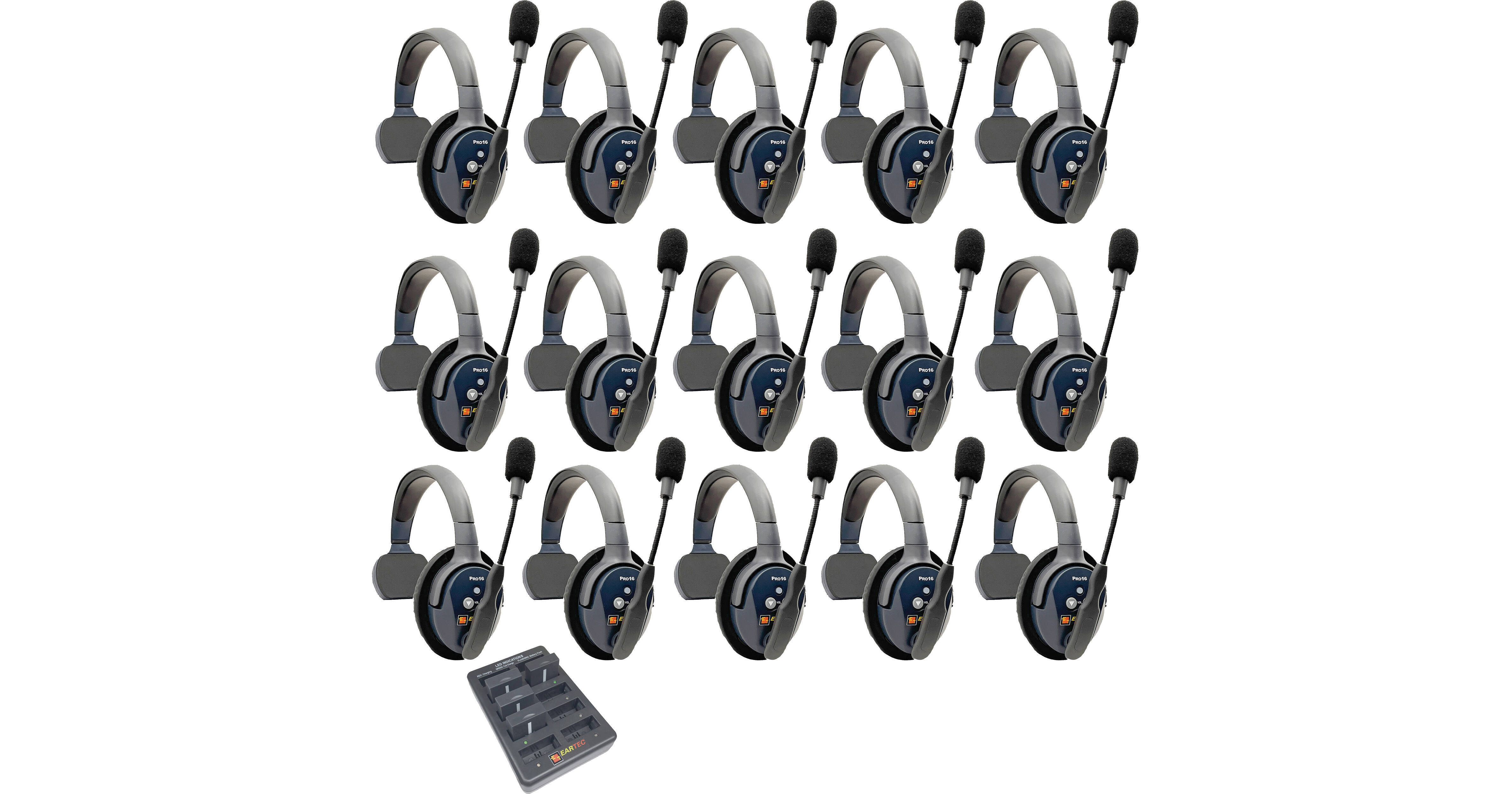 Eartec UltraLITE Pro16 Long-Range Dual-Channel Full-Duplex