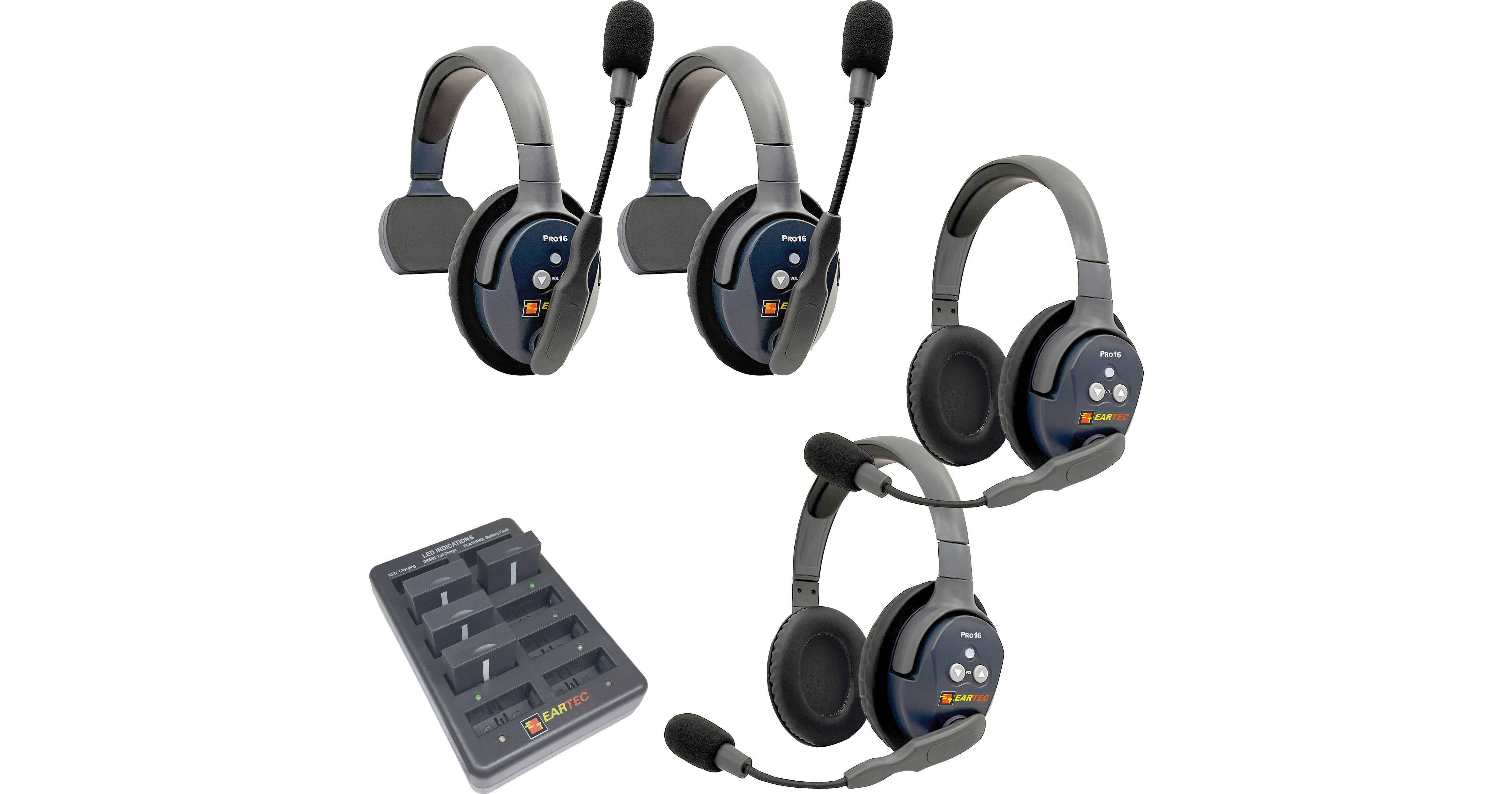 Eartec UltraLITE Pro16 Long-Range Dual-Channel Full-Duplex ETP22