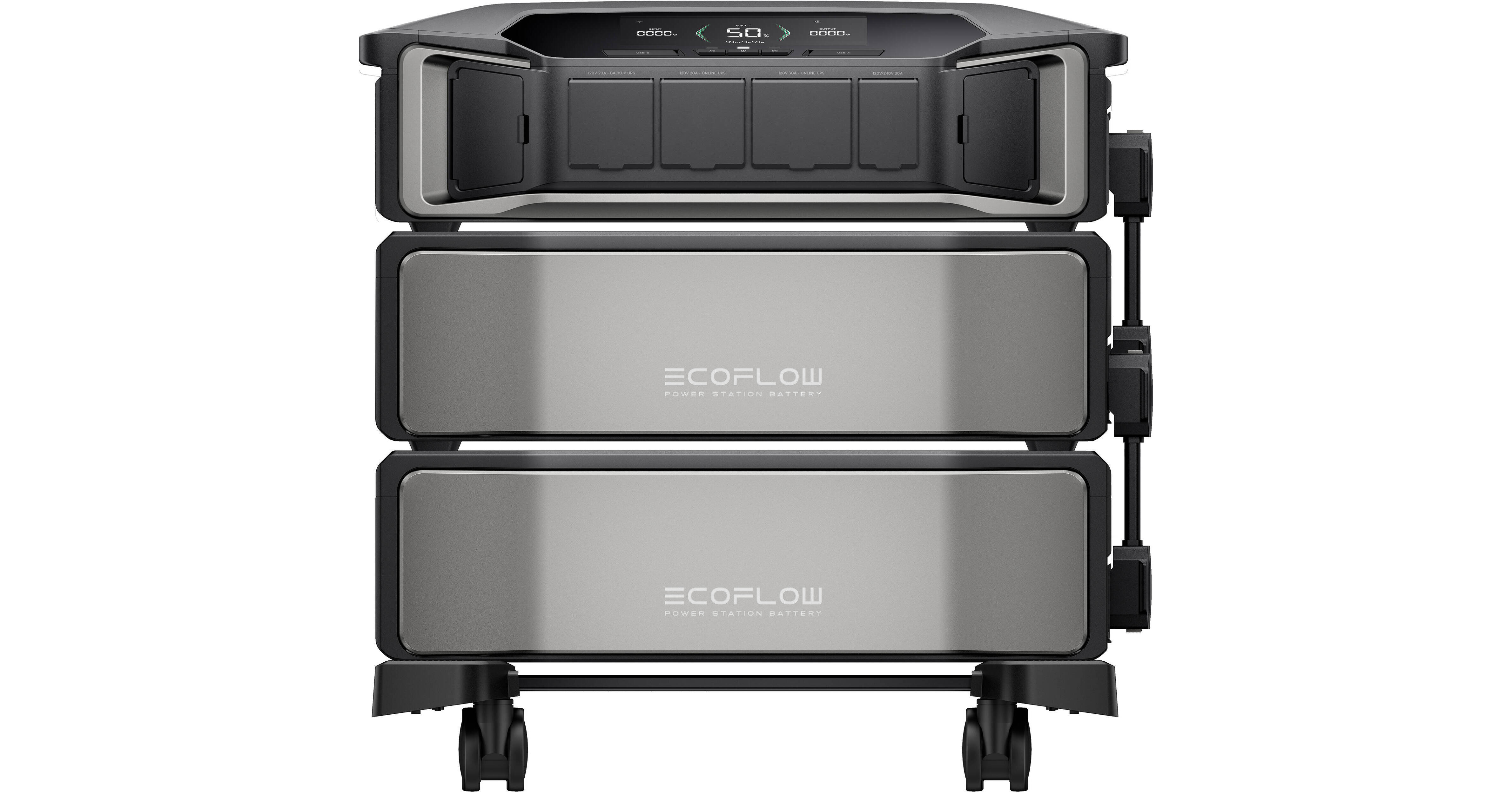 EcoFlow DELTA Pro Ultra Inverter with 2 Batteries EFDPUPCS-2-BP