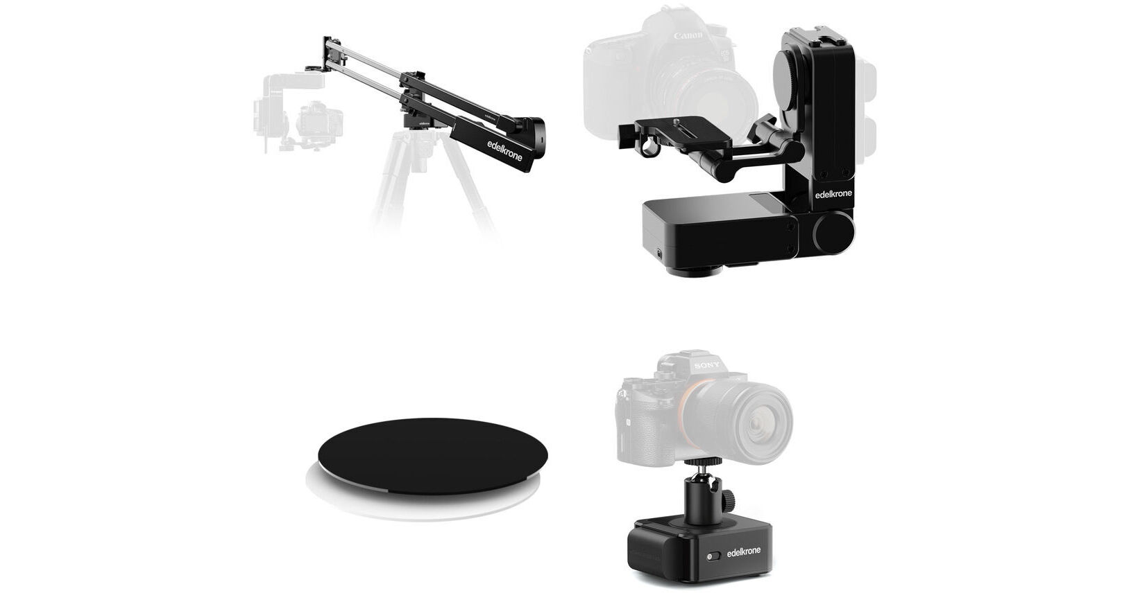 edelkrone PackShot MASTER Bundle JibONE Essentials Kit PG074X