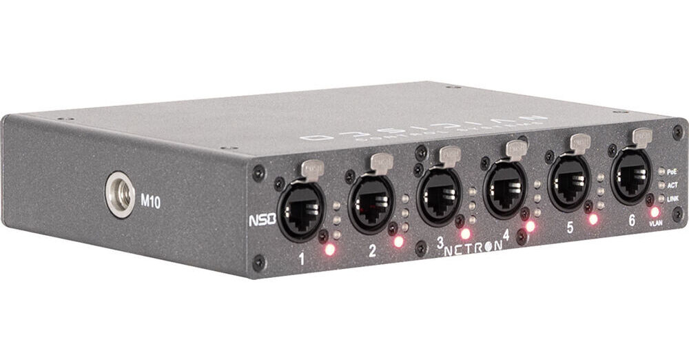 Obsidian NS8 PoE Gigabit Network Switch (8-Port ) NWS008 B&H