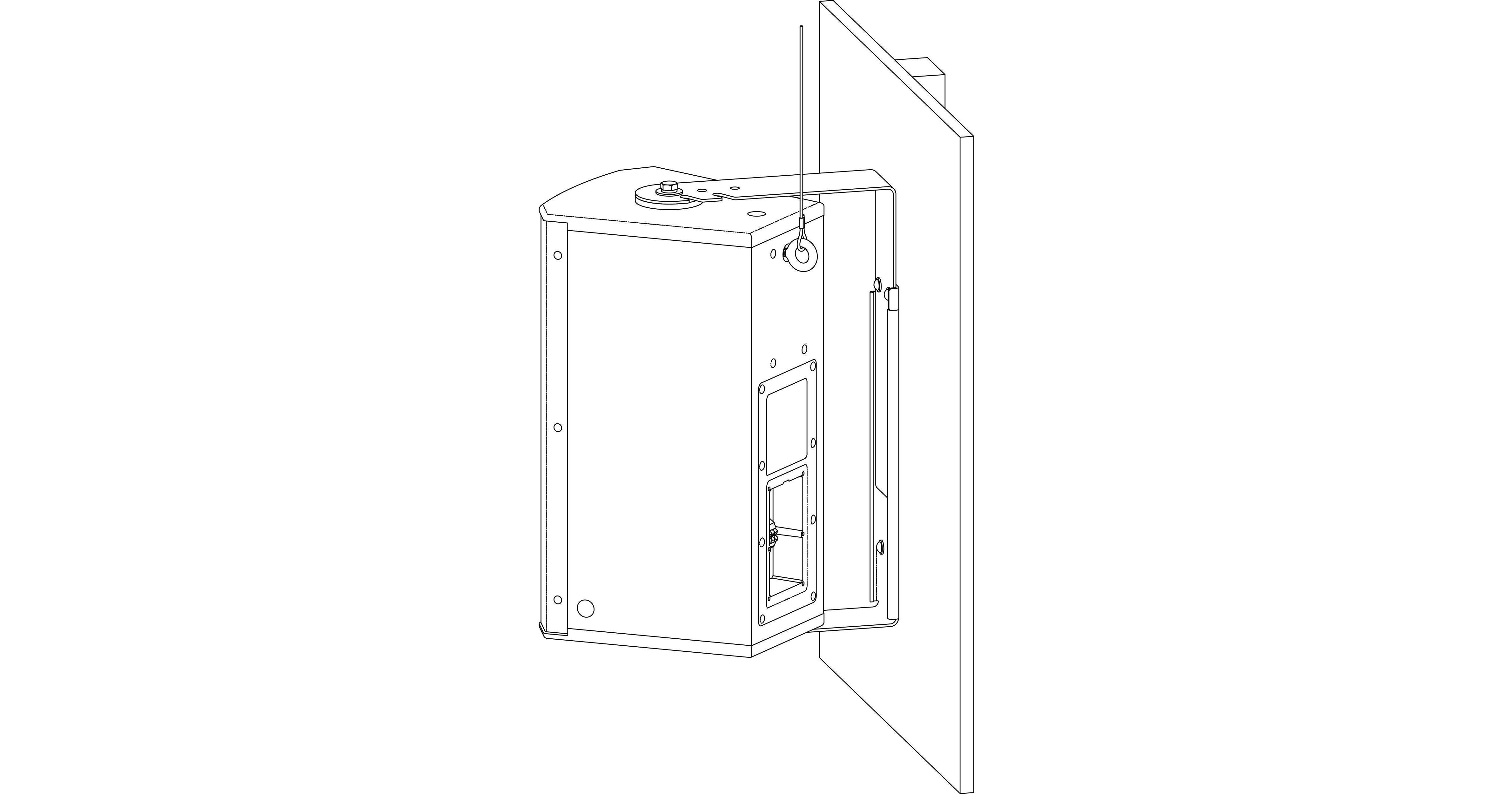 Electro-Voice EVC-UB1 U-BRACKET f/EVC 8" - WHITE F.01U.330.656