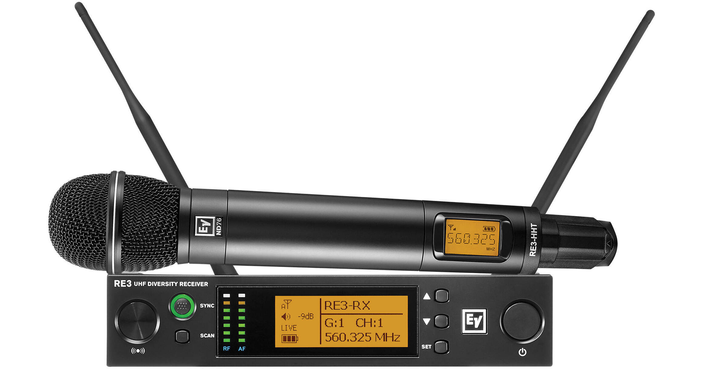 Electro-Voice RE3-ND76 Wireless Handheld Microphone