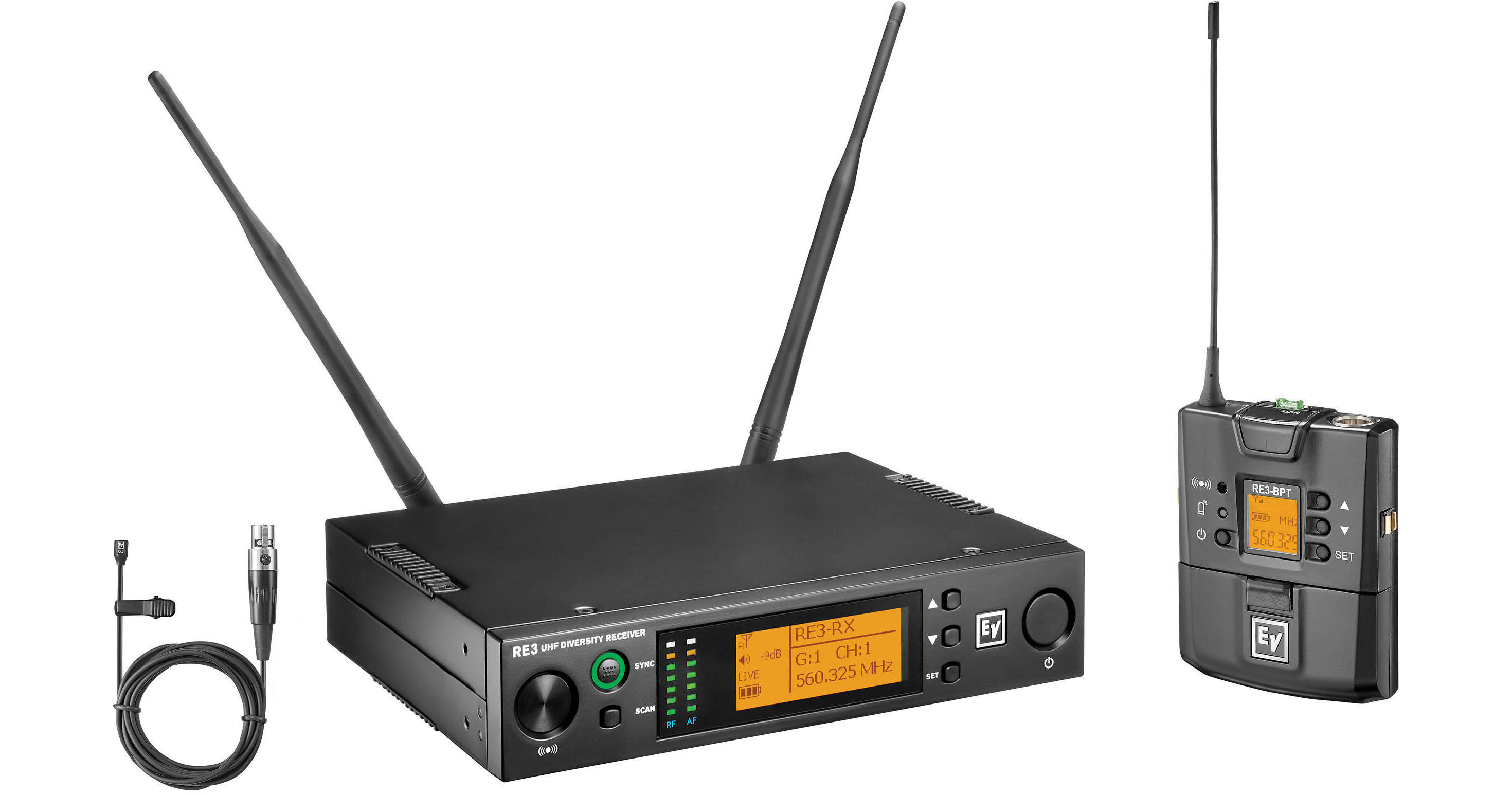 Electro-Voice RE3-BPKRSB Bodypack Wireless F.01U.380.505 B&H