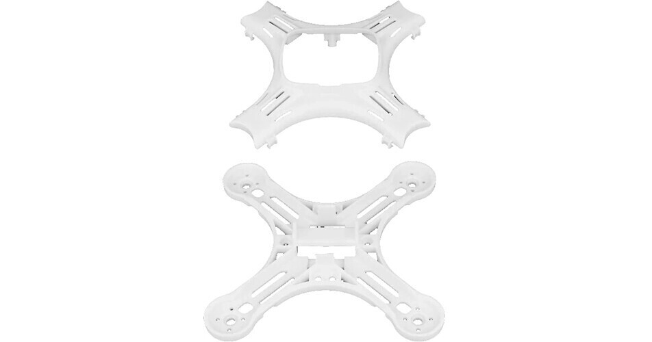 EMAX Top and Bottom Frame for Babyhawk EMX-AC-1929-CLEAR YELLOW
