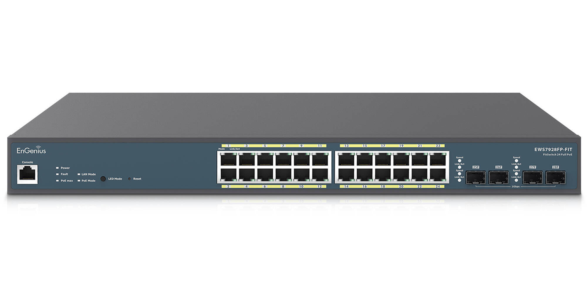 EnGenius EWS7928FP-FIT Fit 24-Port Gigabit PoE+ EWS7928FP-FIT