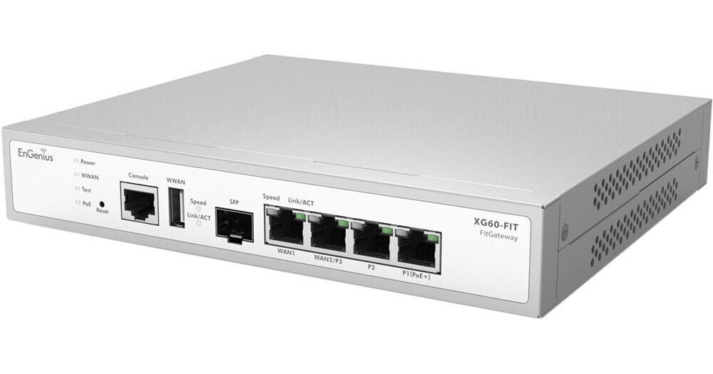 EnGenius FitXpress XG60-FIT 4-Port Gigabit PoE+ XG60-FIT B&H