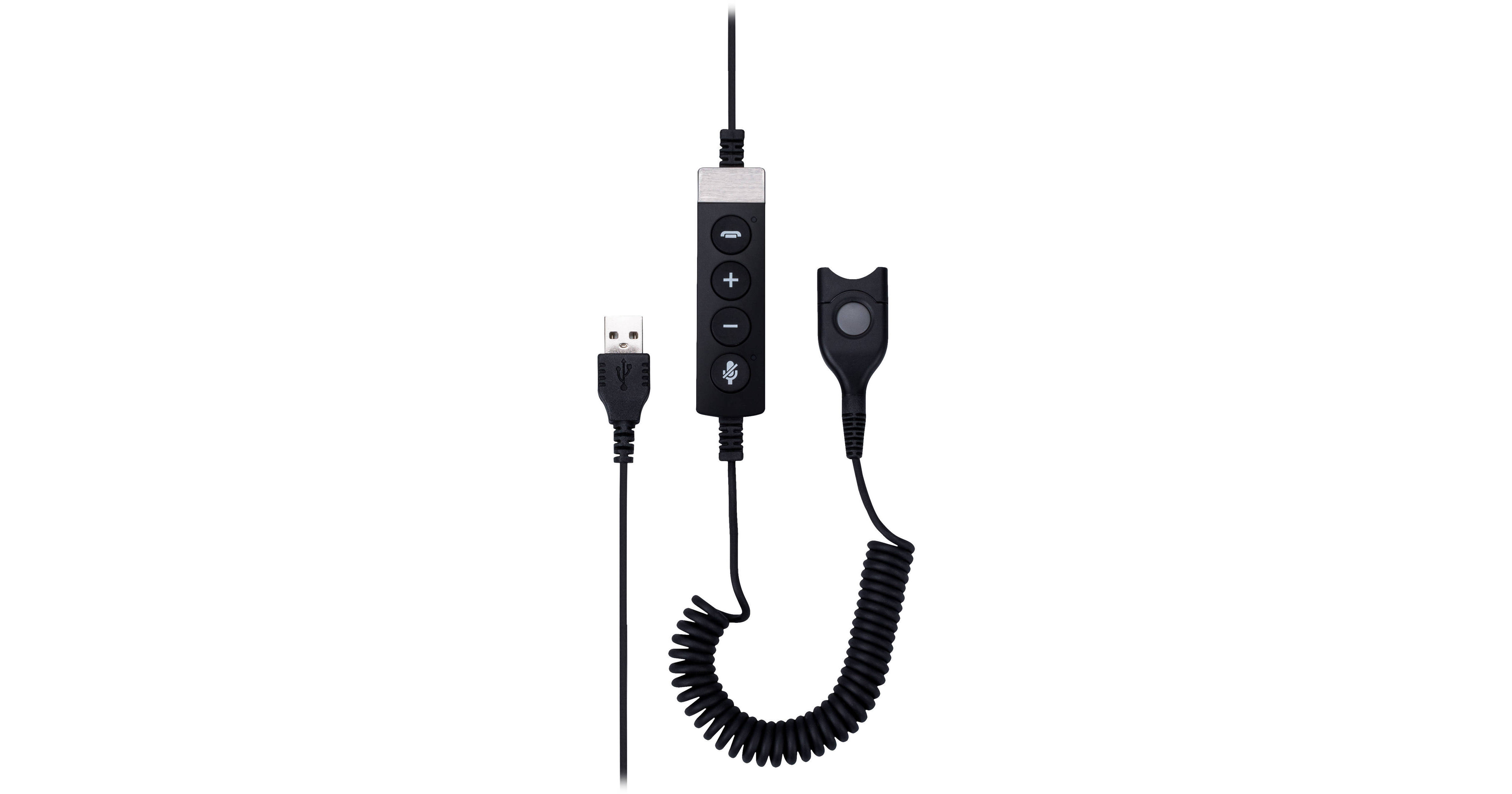 EPOS USB-A Adapter Cable with In-Line Call Control 1000824 B&H