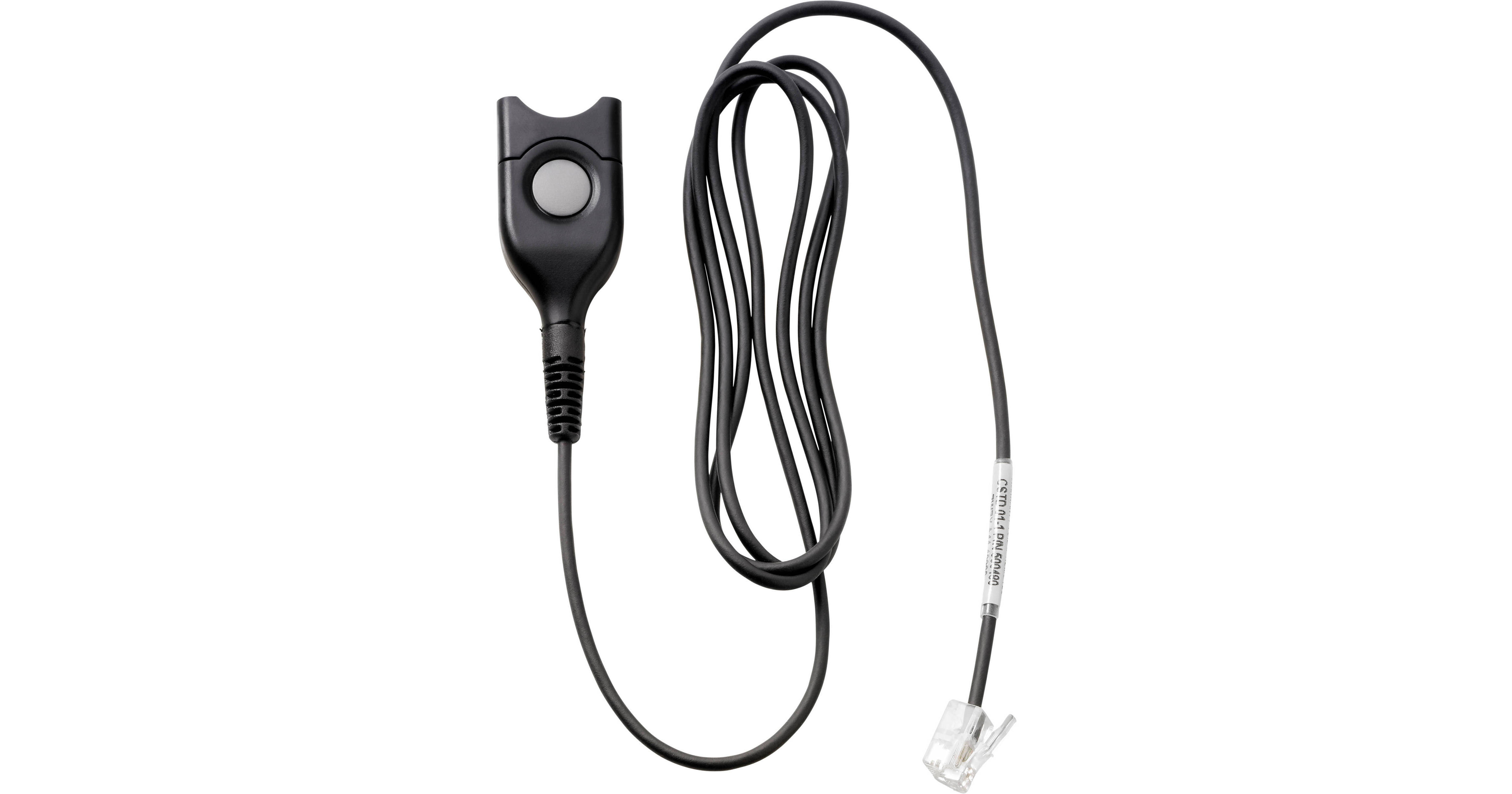 EPOS CSTD 01-1 Easy Disconnect to RJ9 Phone Cable 1000835 B&H