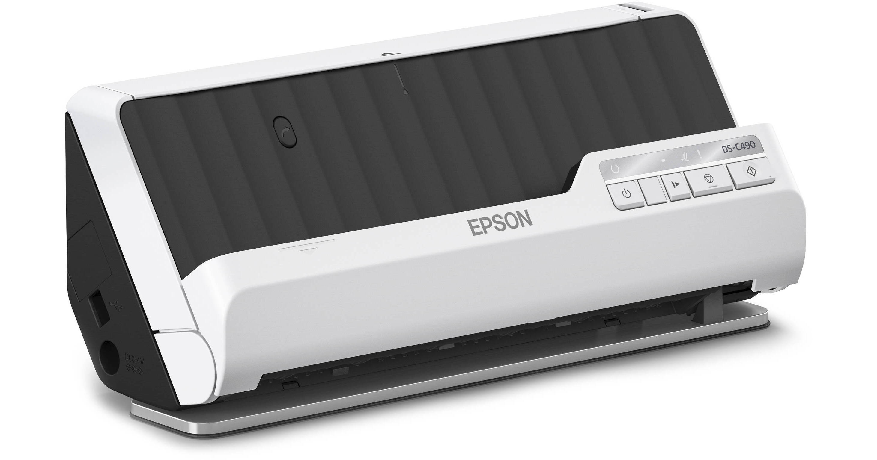 Epson DS-C490 Compact Desktop Document Scanner B11B271201 B&H