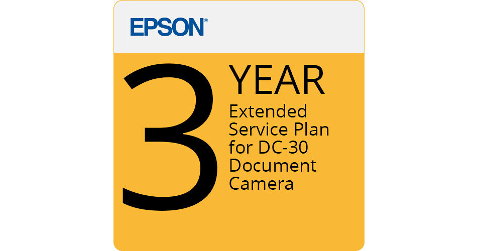 Epson 3-Year Preferred Plus Extended Service Plan EPPDCCE3 B&H