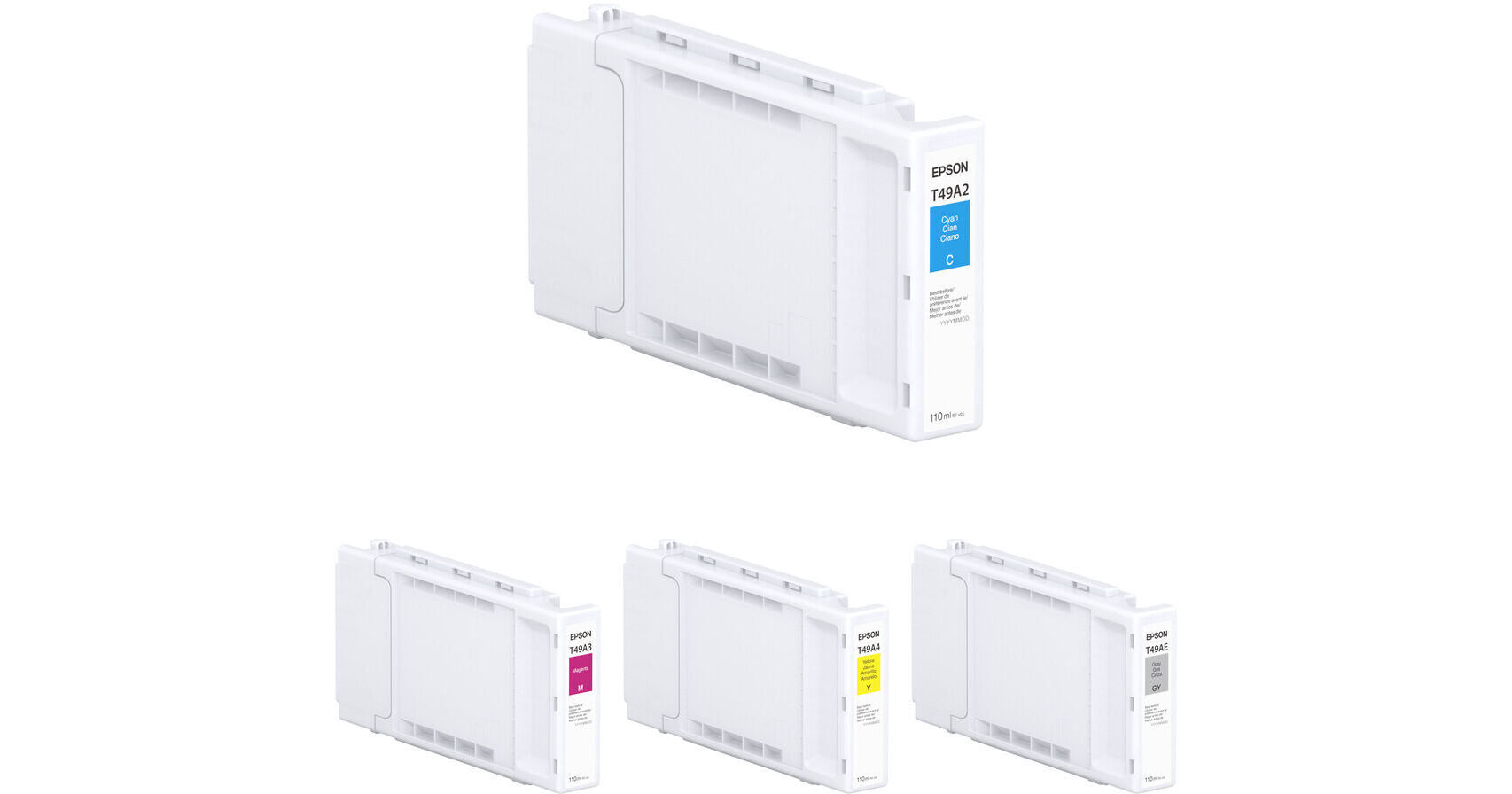 Epson Four T49A UltraChrome PRO6 Ink Cartridges Kit (110mL) B&H