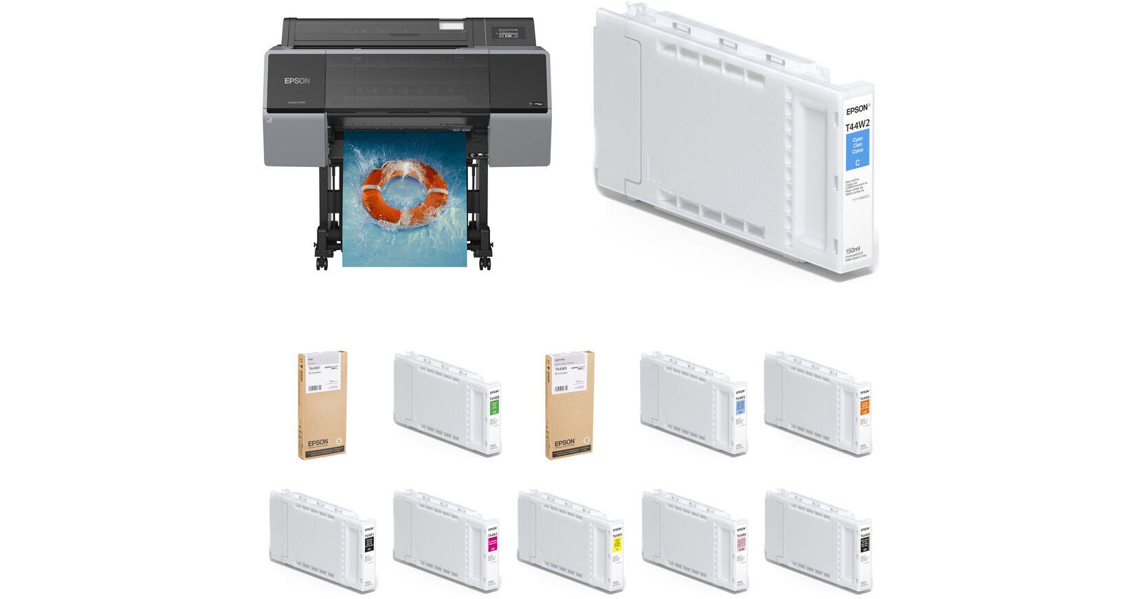 Epson SureColor P7570 24" Wide-Format Inkjet Printer with 12