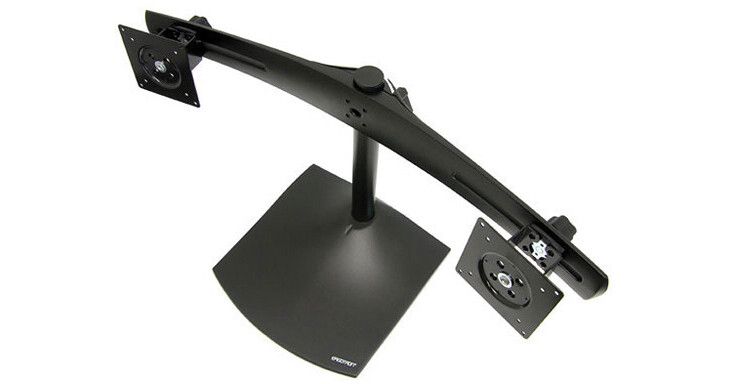 Ergotron DS100 Dual-Monitor Horizontal Desk Stand 33-322-200 B&H
