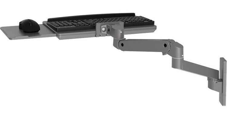Ergotron LX Pro Wall Mount Keyboard Arm (Gray) 45-685-293 B&H
