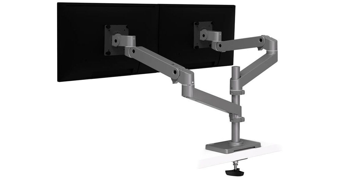 Ergotron LX Pro Dual Stacking Arm with Grommet Mount 45-710-293