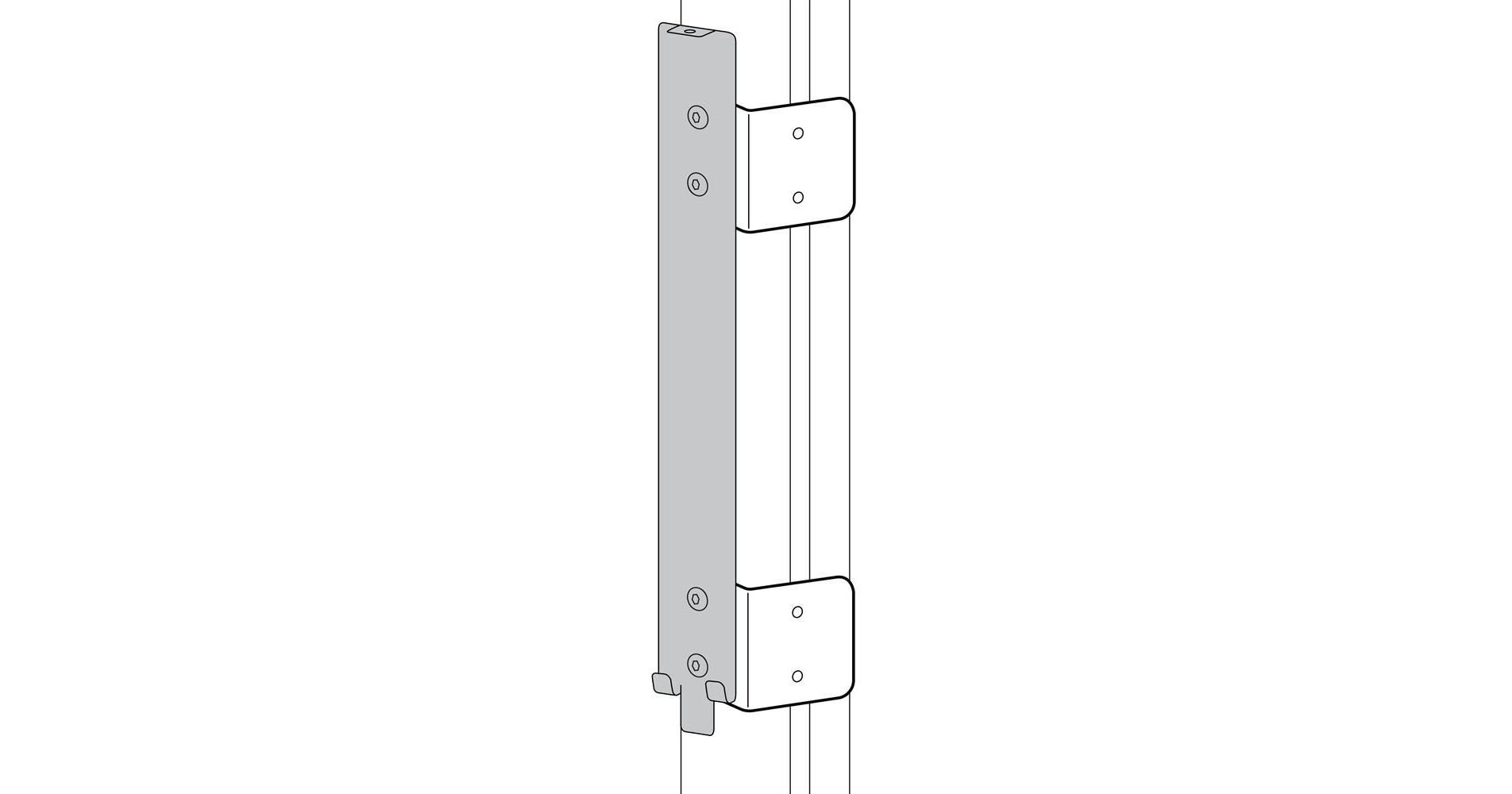 Ergotron LiFeKinnex Side-Mount Bracket Kit 98-370 B&H Photo Video