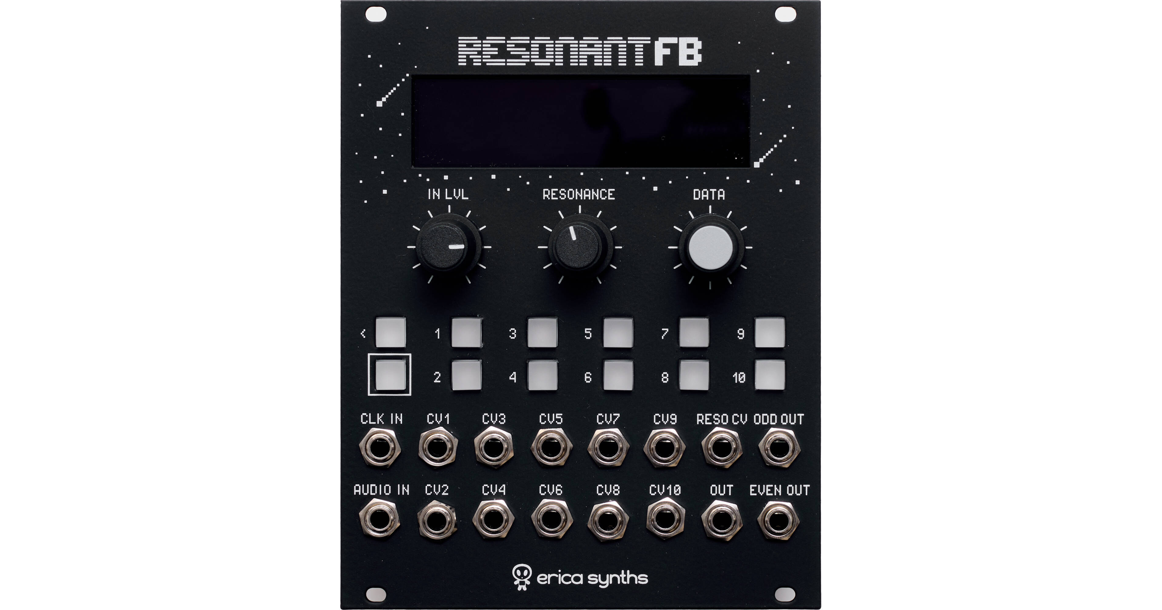 Erica Synths Graphic Resonant Filterbank Eurorack 4752275000754