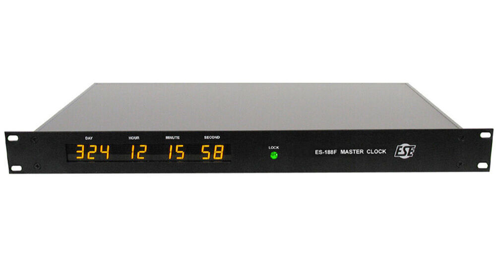 ESE ES-188F/NTP6 Master Clock/Timecode Generator/NTP