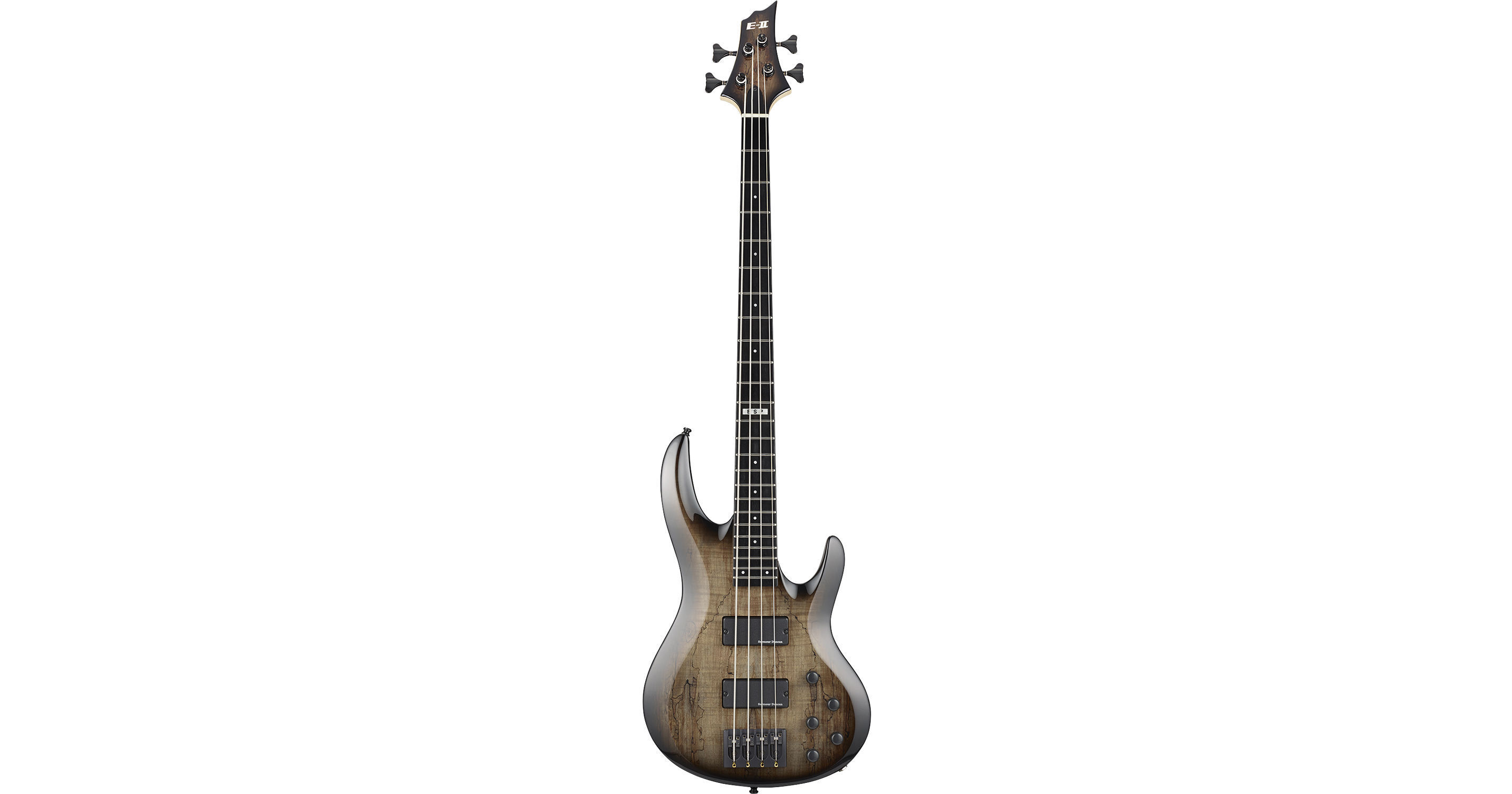 ESP E-II BTL-4 Electric Bass (Black Natural Burst)