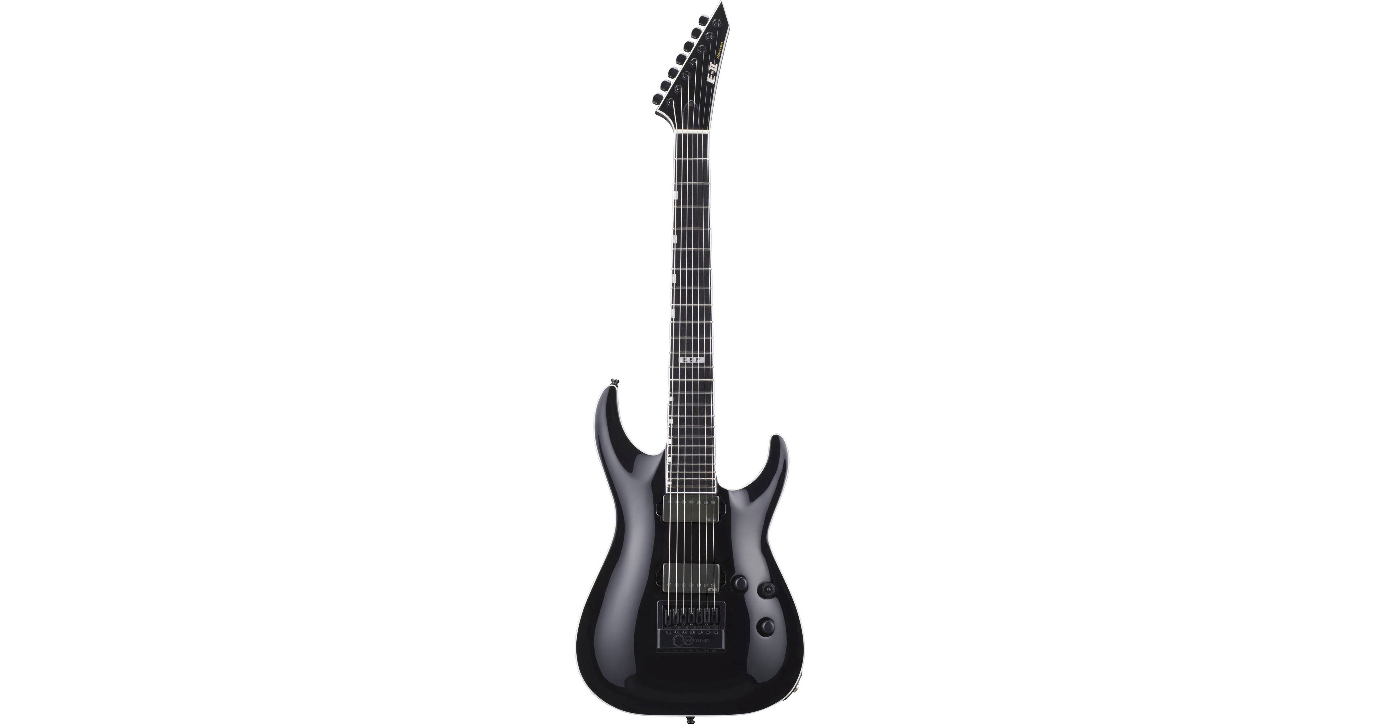 ESP E-II Horizon NT-7 EverTune 7-String Electric EIIHORNT7ETBLK