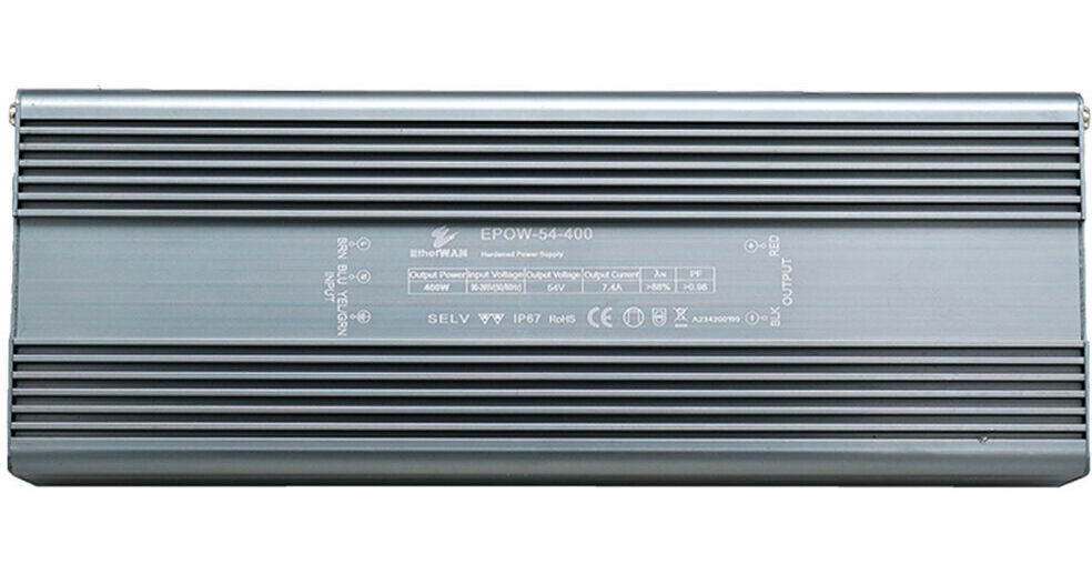 EtherWAN EPOW-54-400 400W / 54V Hardened Power Supply