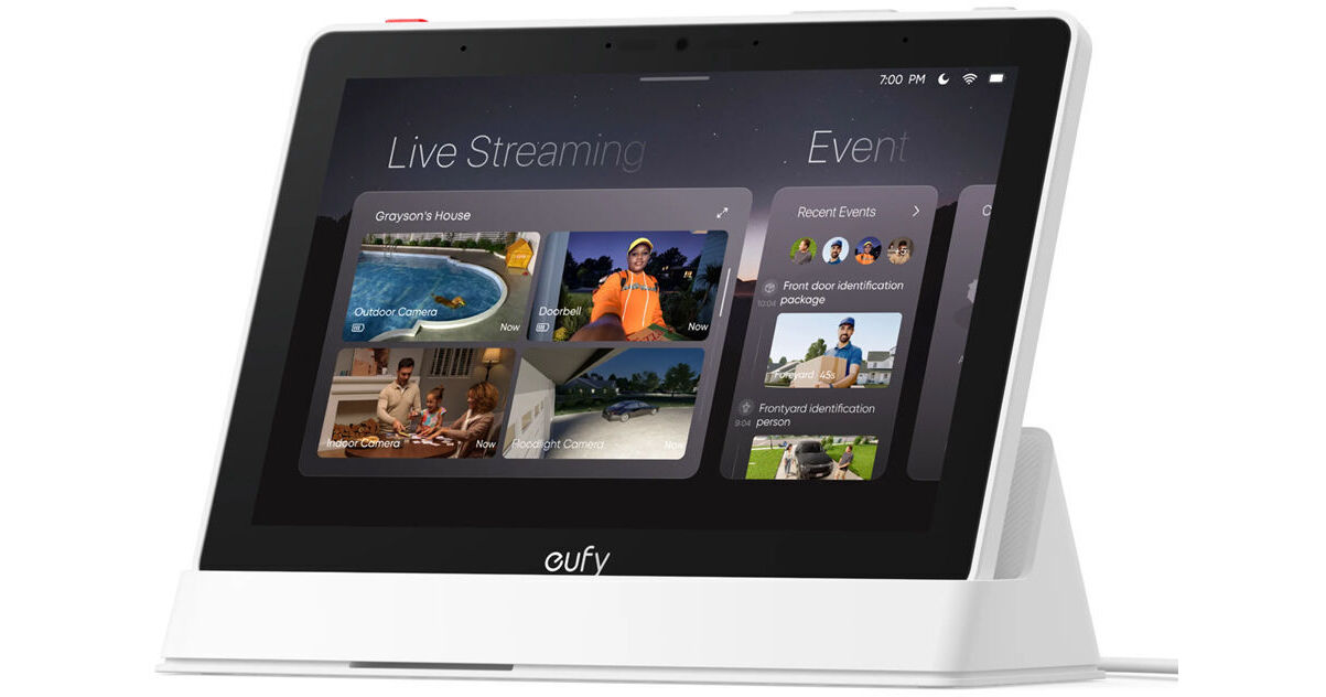 eufy Security Smart Display E10 T87A01W1 B&H Photo Video
