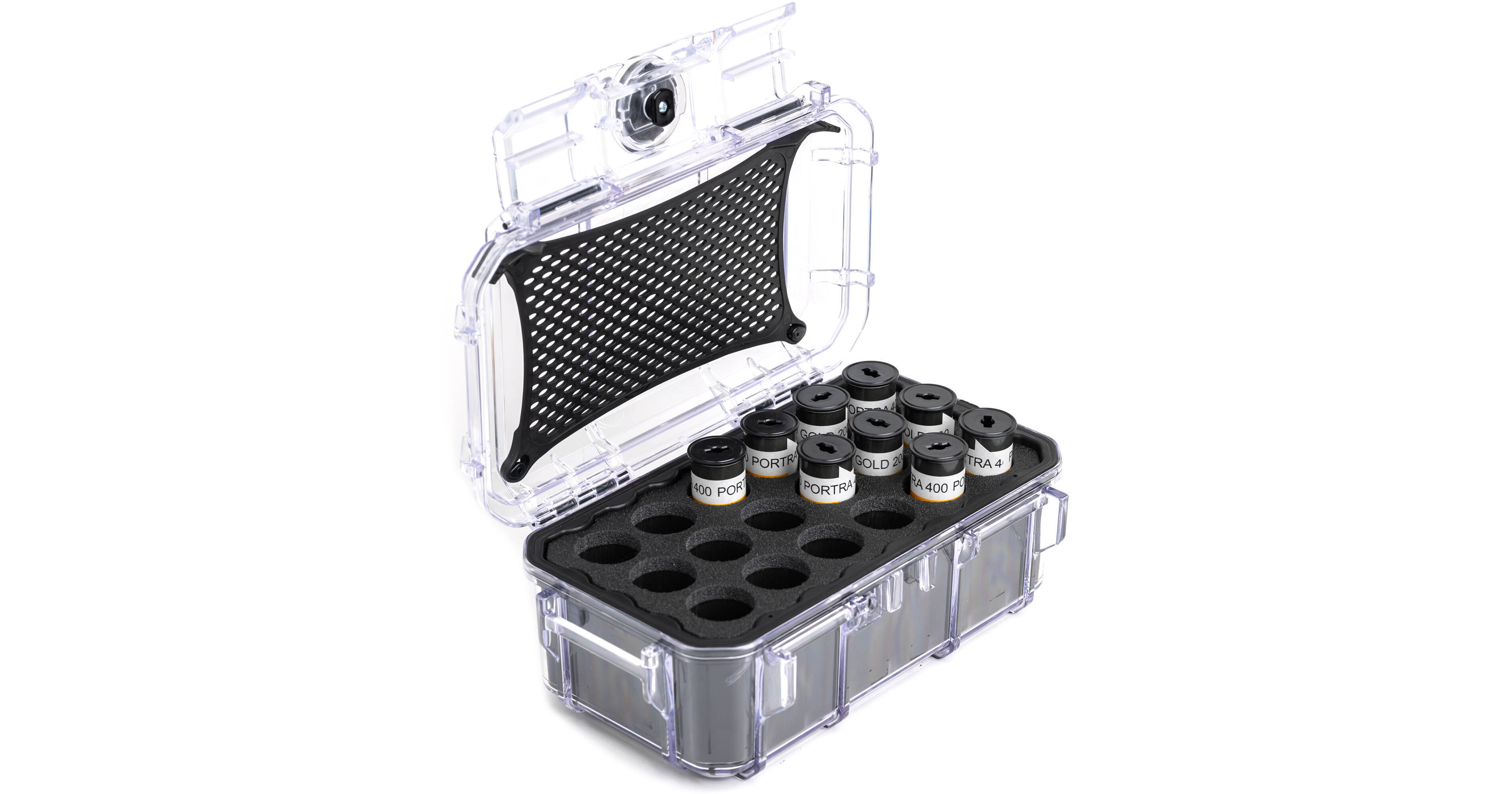 Evergreen Cases Medium Format Film Case (Clear) EG-57MDFILM-CL