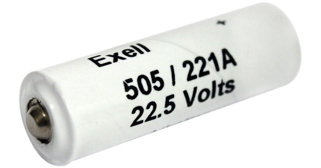 Exell Battery A221/505A 22.5V Alkaline Battery (60 mAh)
