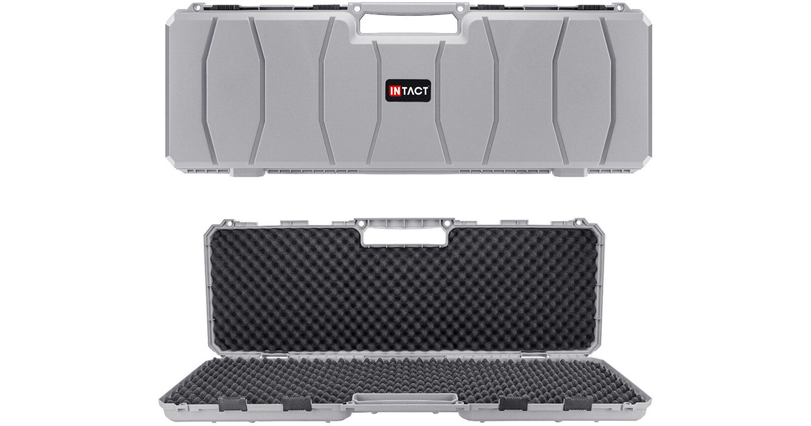 Eylar Intact Stacker Hard Shell Rifle Case with Foam NG00009-GRA