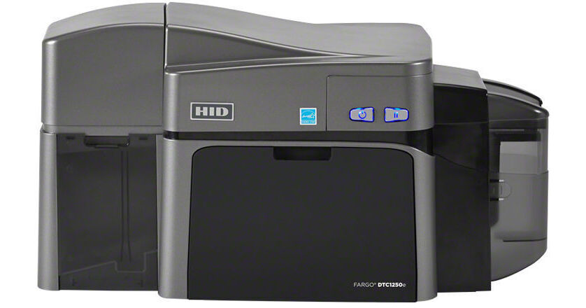 Fargo DTC1250e Dual-Sided ID Card Printer 50100 B&H Photo Video