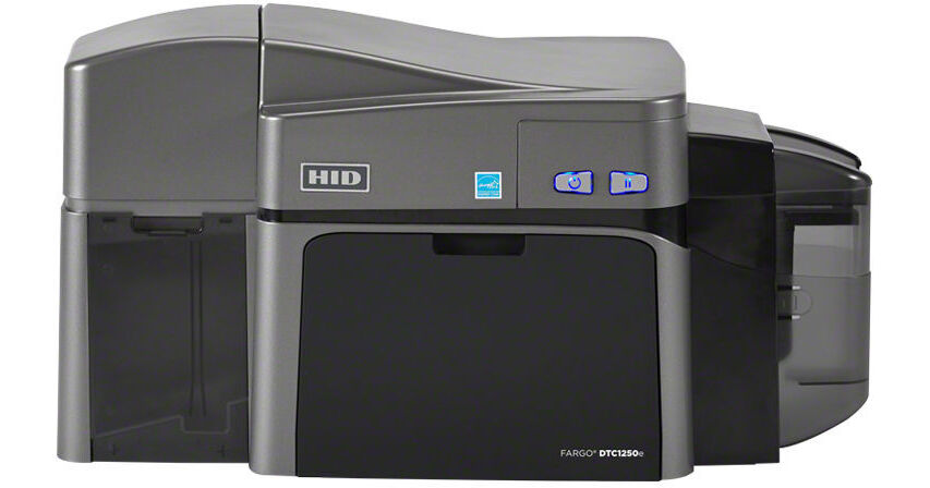 Fargo DTC1250e Dual-Sided ID Card USB Printer 50128 B&H Photo