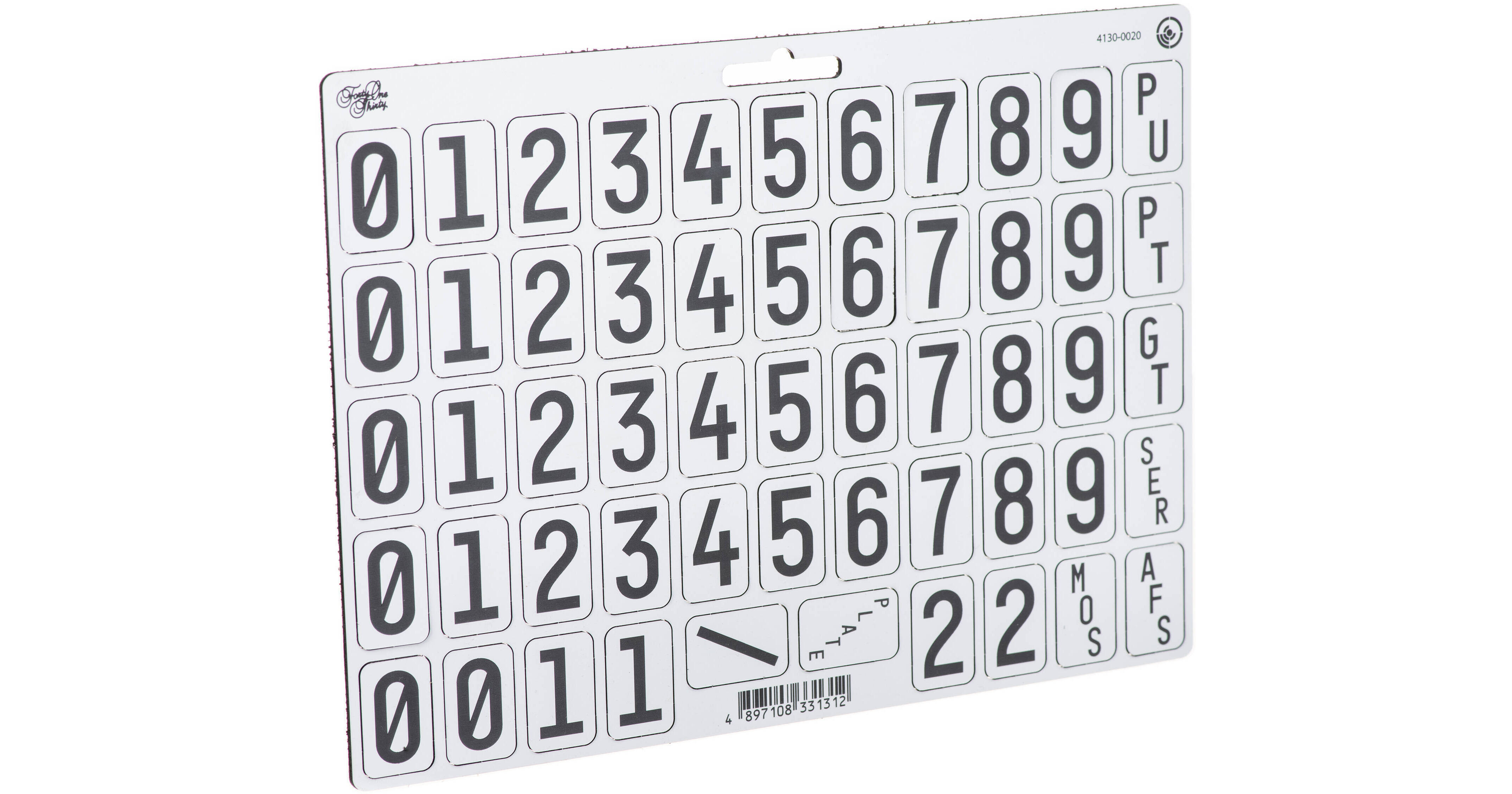 Filmsticks Wet Weather Tab Sheet with Hook-and-Loop 4130-0020